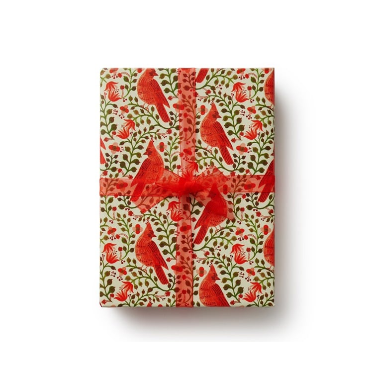 Christmas Cardinals Continuous Wrapping Roll – Rosy Rings Studio